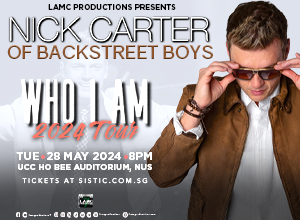 Nick Carter of Backstreet Boys | SAFRA